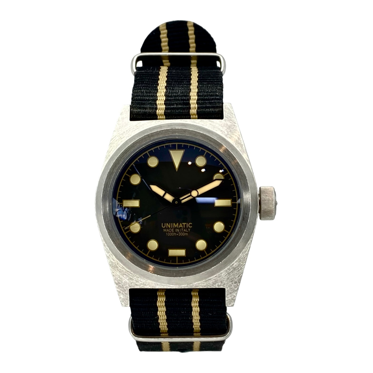 Unimatic Modello Due U2-C Limitied Edition of 400 Automatic Black Dial ...