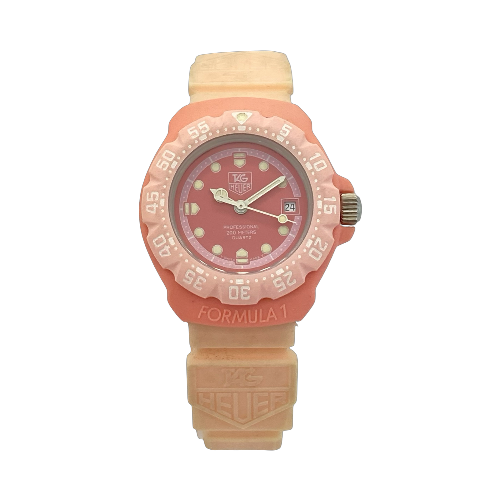 TAG Heuer Formula 1 Quartz 28mm Pink 364.508 – www.watch-luxe.com